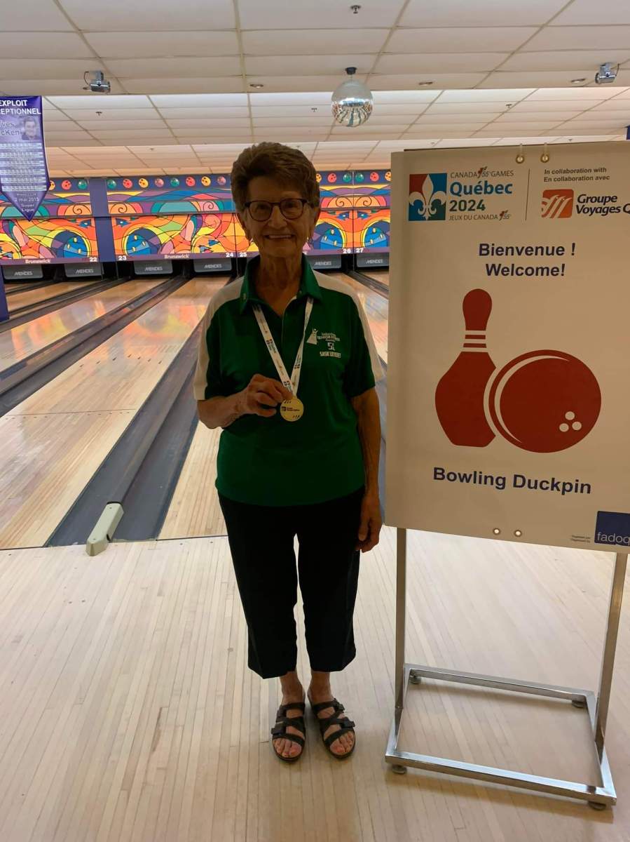 Mary Ramsay Wins Gold at Bowling in Quebec – Town of Cut Knife